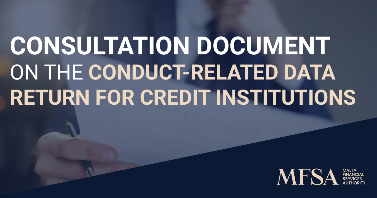Consultation Document on the Conduct-Related Data Return for Credit ...