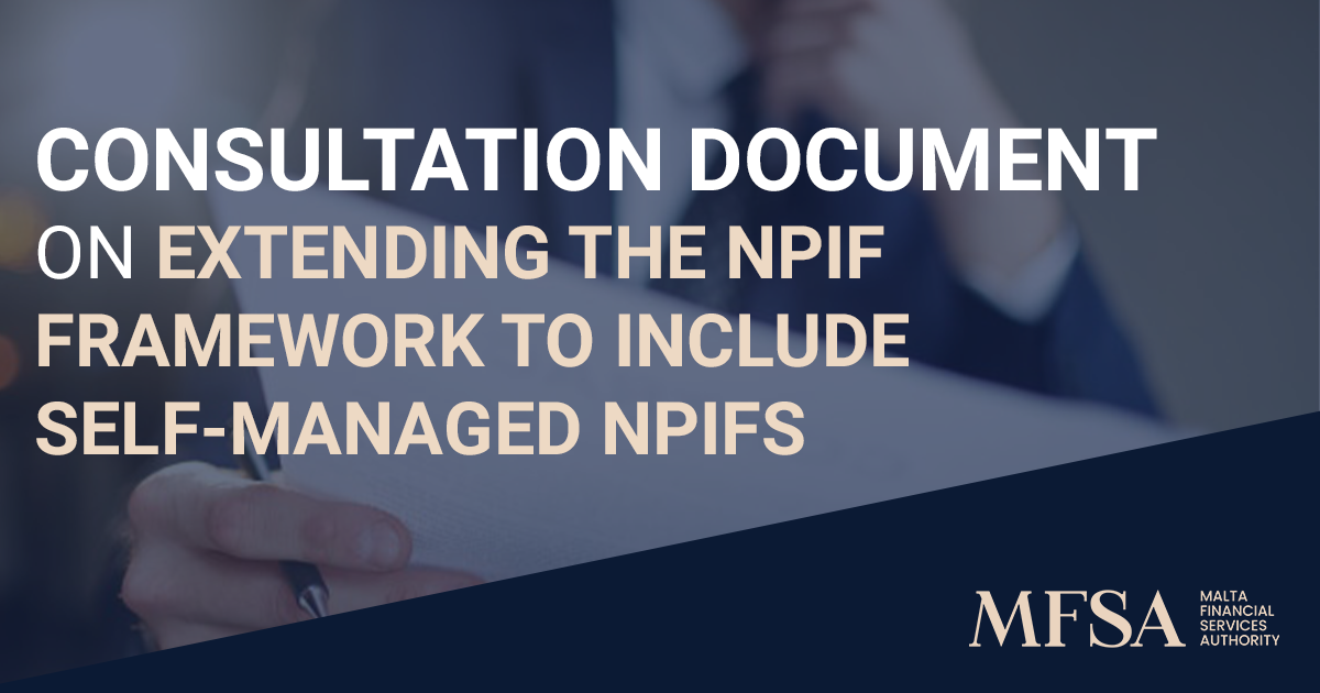 Consultation Document on Extending the NPIF Framework to include Self ...