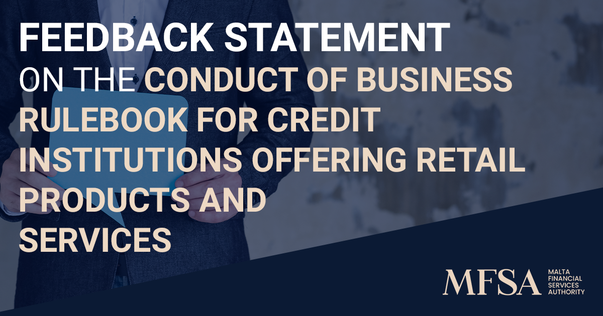 Feedback Statement on the Consultation Document for the Conduct of ...