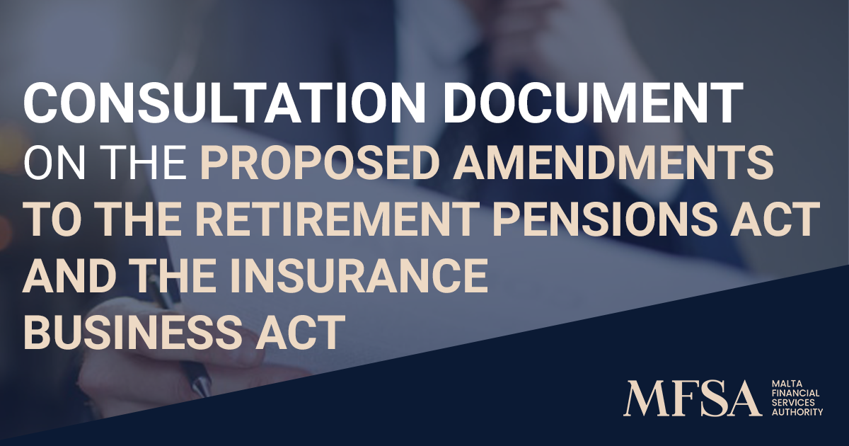 Consultation Document on the Proposed Amendments to the Retirement ...