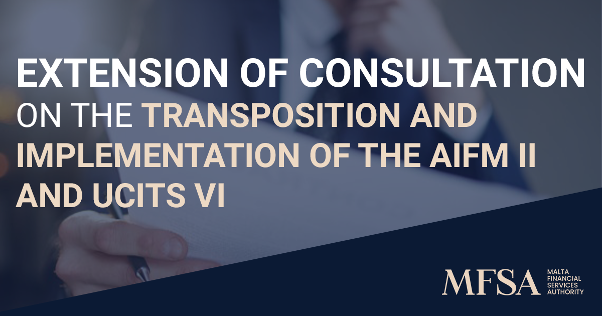 Note regarding the Extension of the Consultation Period - Consultation ...